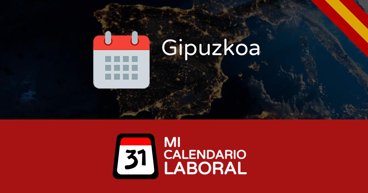 Calendarios Laborales de Gipuzkoa